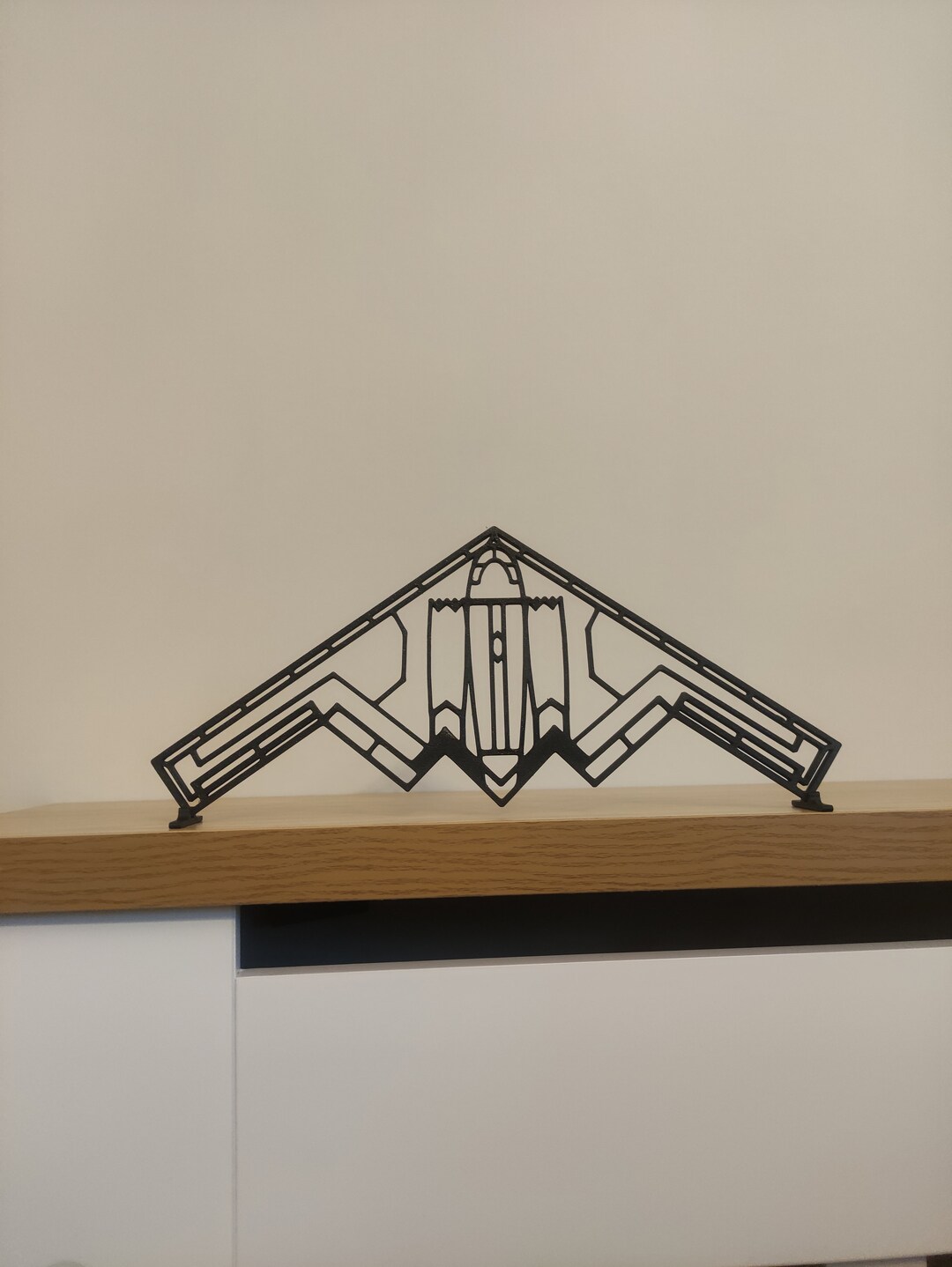 B-2 Spirit Stealth Bomber | B2 | Line Style Sculpture (made of Plastic ...