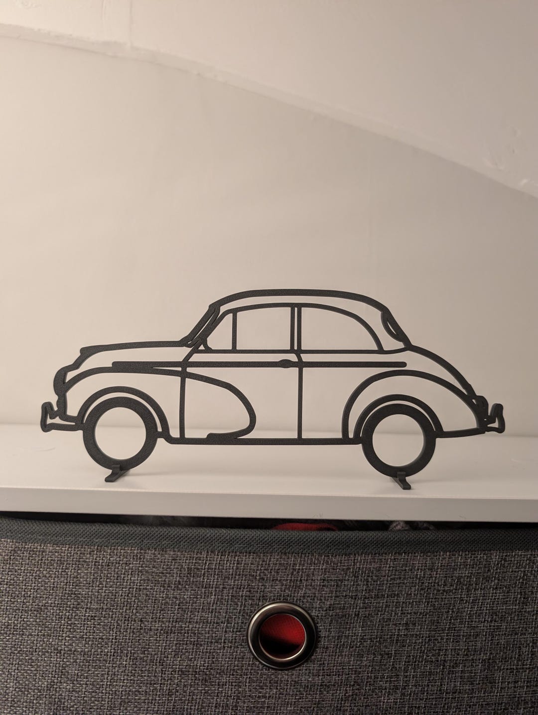 Morris Minor | Line Style Sculpture (made of Plastic) | Home Decoration ...