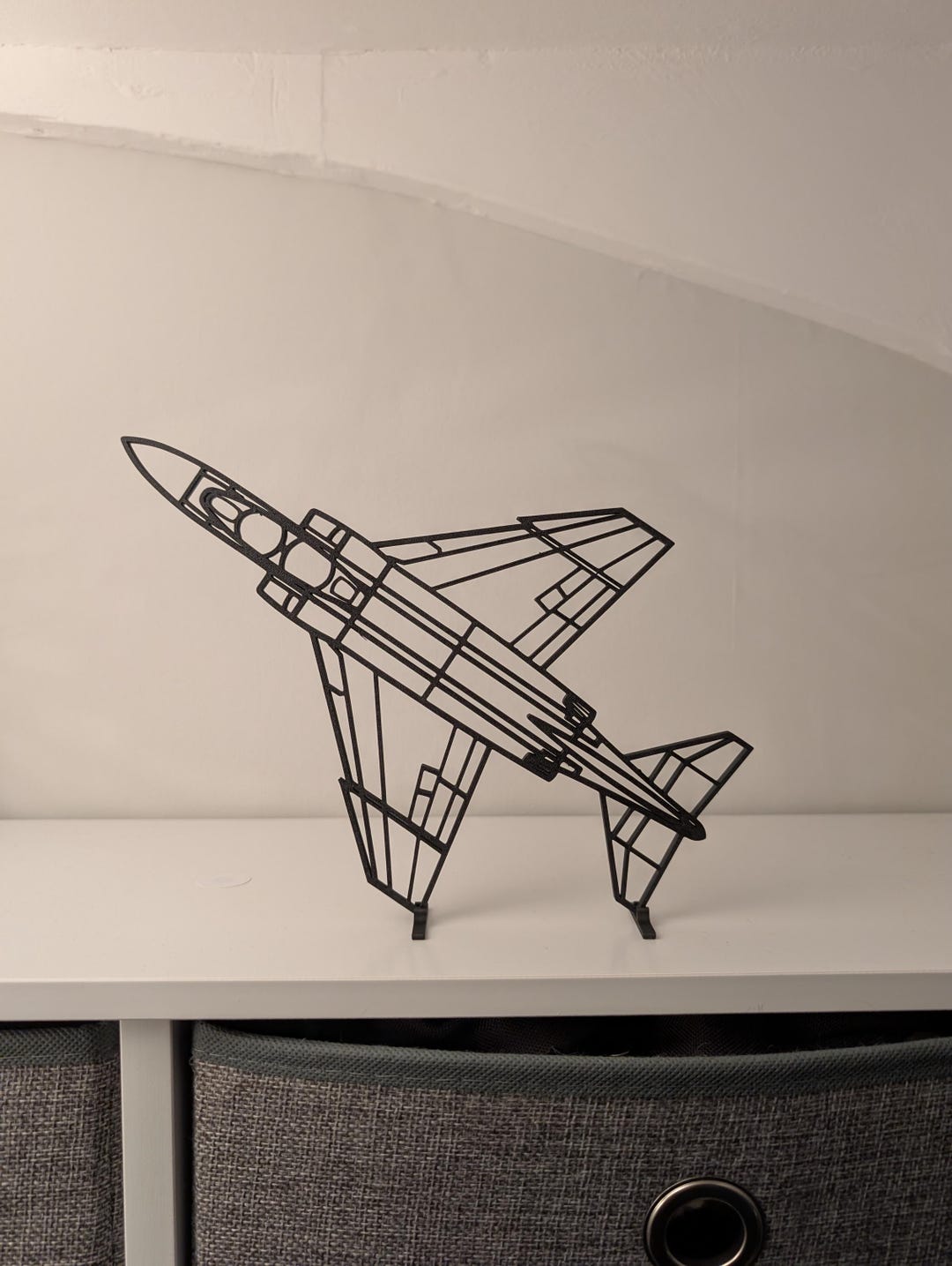 F-4 Phantom | Line Style Sculpture (made of Plastic) | Home Decoration ...