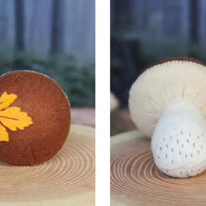 Porcini Mushroom Sewing Pattern PDF Pattern 2 Sizes - Etsy