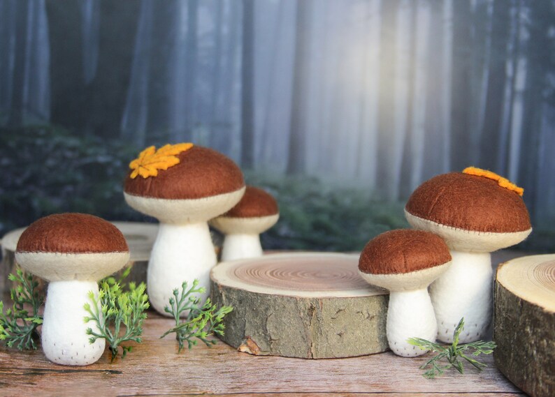 Porcini Mushroom Sewing Pattern PDF Pattern 2 Sizes - Etsy