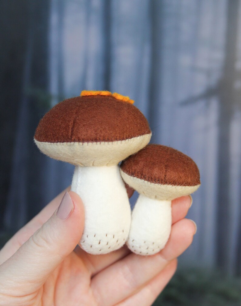 Porcini Mushroom Sewing Pattern PDF Pattern 2 Sizes - Etsy