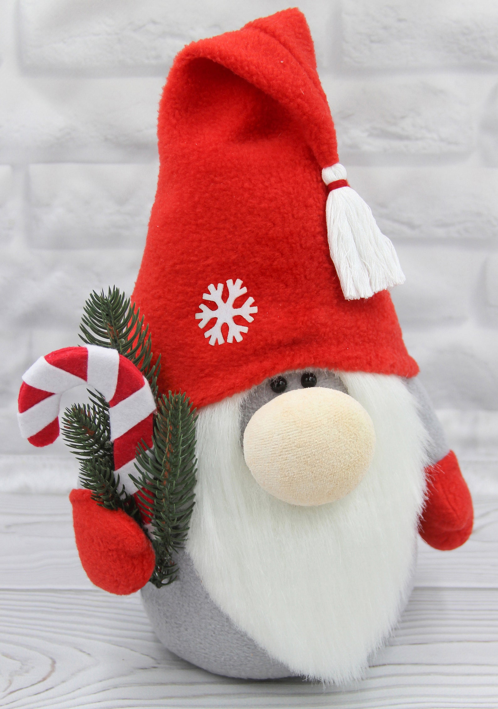 Christmas Gnome PDF Sewing Pattern - Scandinavian Gnome Step-by-step ...