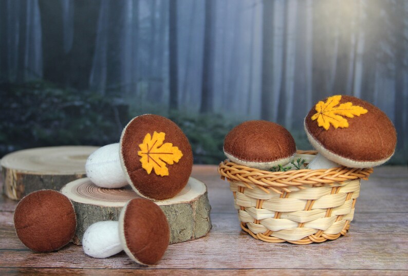 Porcini Mushroom Sewing Pattern PDF Pattern 2 Sizes - Etsy