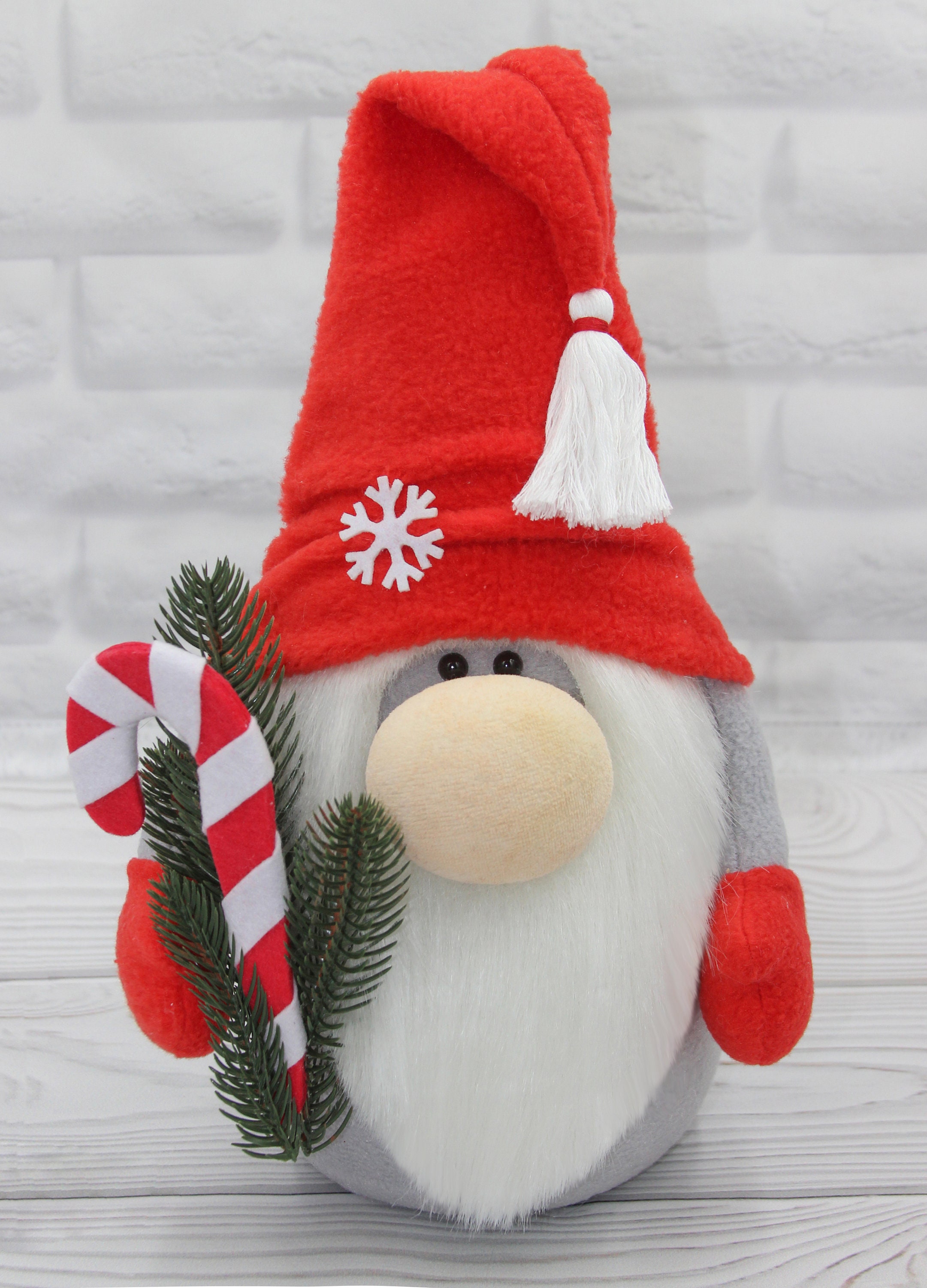 Christmas Gnome PDF Sewing Pattern - Scandinavian Gnome Step-by-step ...