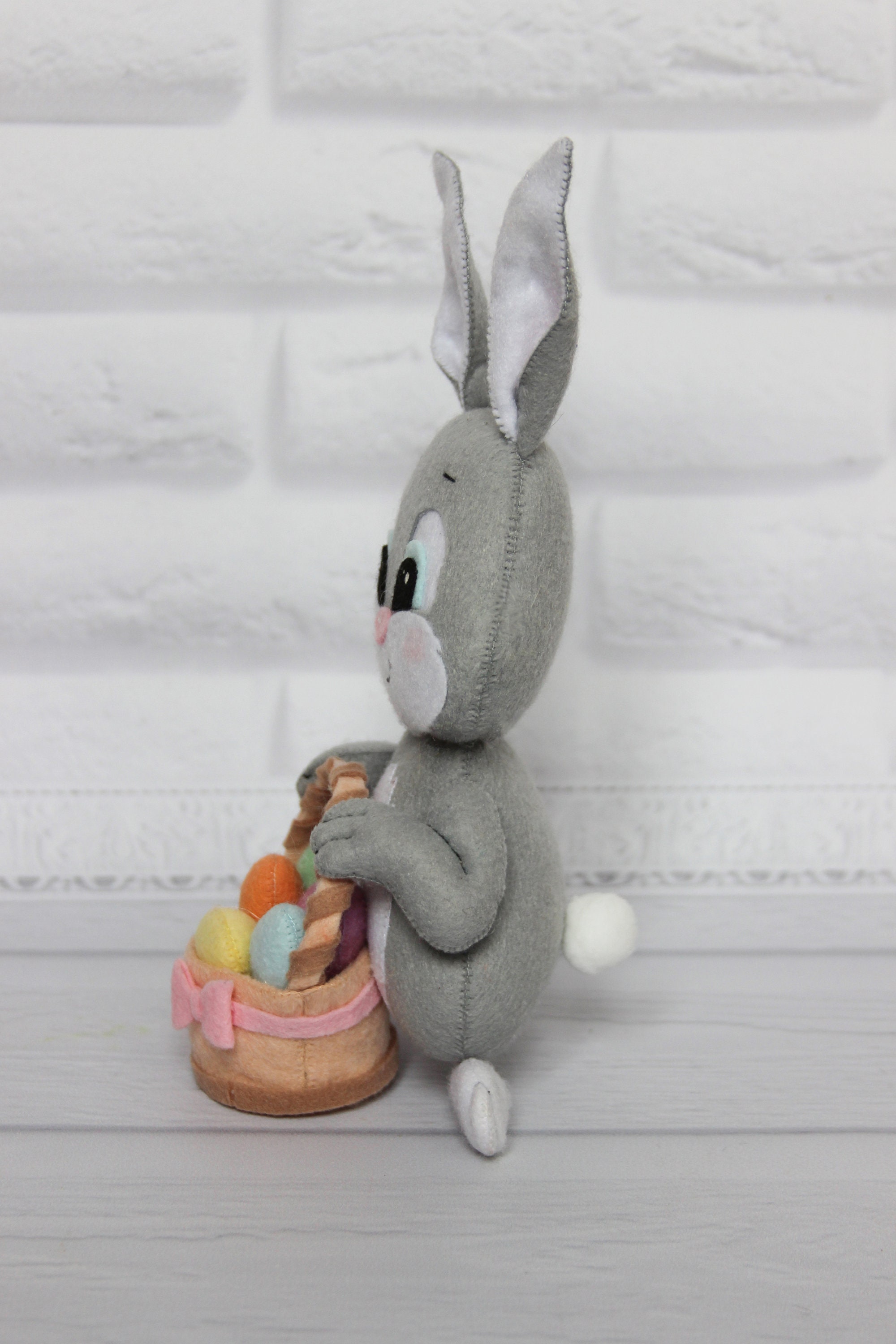 Make Your Own Easter Bunny Sewing KIT DIY Craft Kit Sew - Etsy