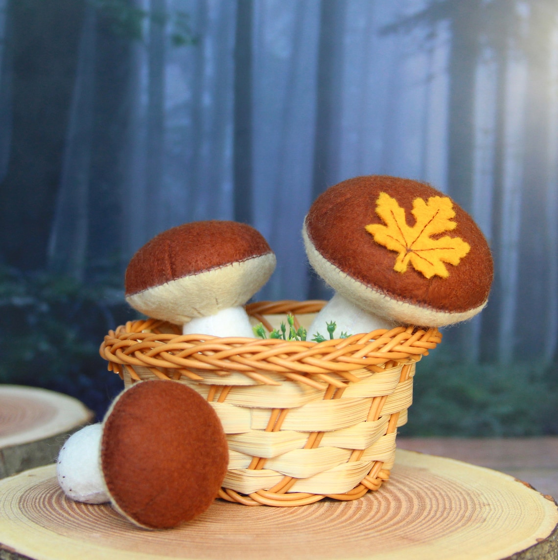 Porcini Mushroom Sewing Pattern PDF Pattern 2 Sizes - Etsy