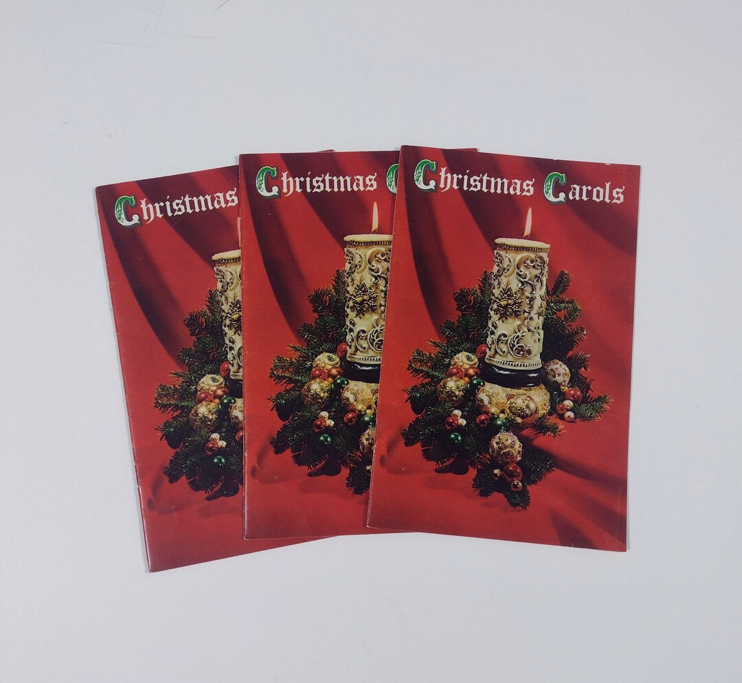Set of 3 Midcentury Christmas Carols Songbook Holiday Music - Etsy