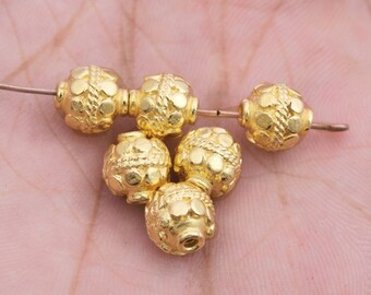 8mm Gold Beads - Etsy