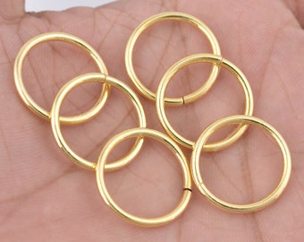 400pcs Gold Jump Rings/4mm Gold Plated Open Jumpring/chain - Etsy