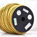 3mm Metallic Gold Leather Cord - Round - Premium Quality - Indian ...