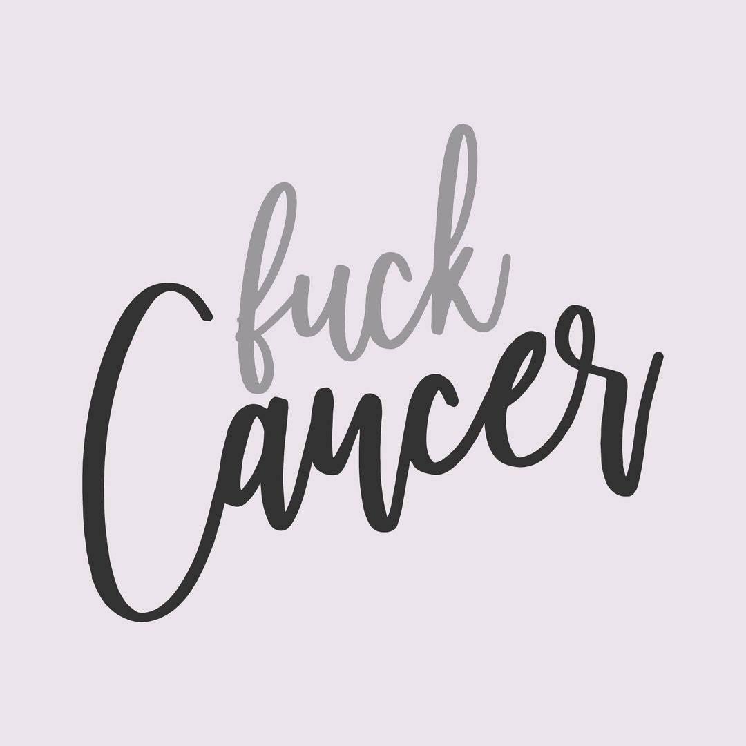 Fck Cancer Temporary Tattoo - Etsy