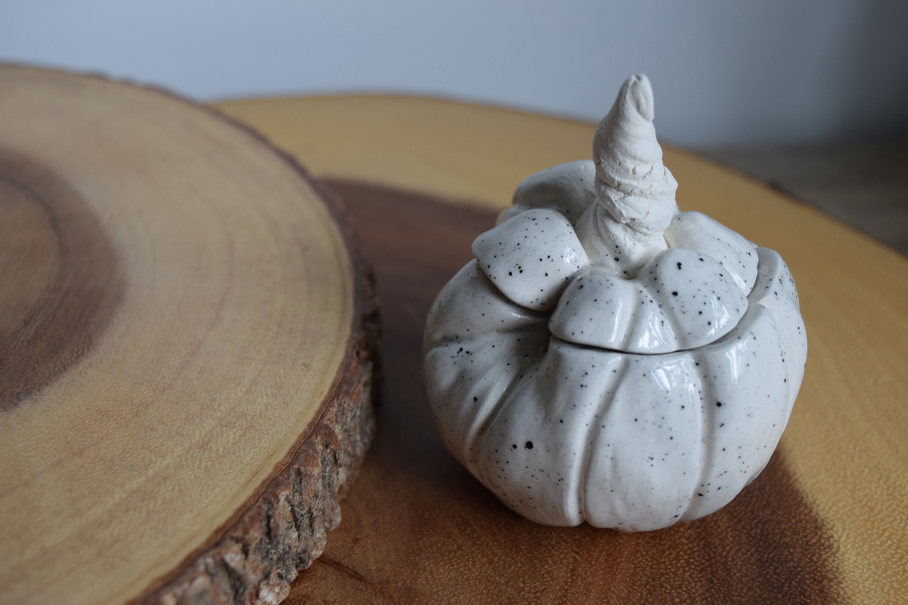Handmade Ceramic Pumpkins With Optional Lid | Etsy