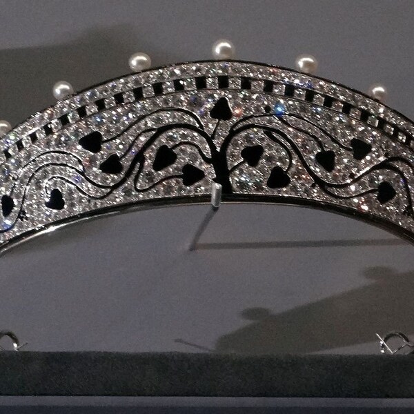Black Tiara - Etsy