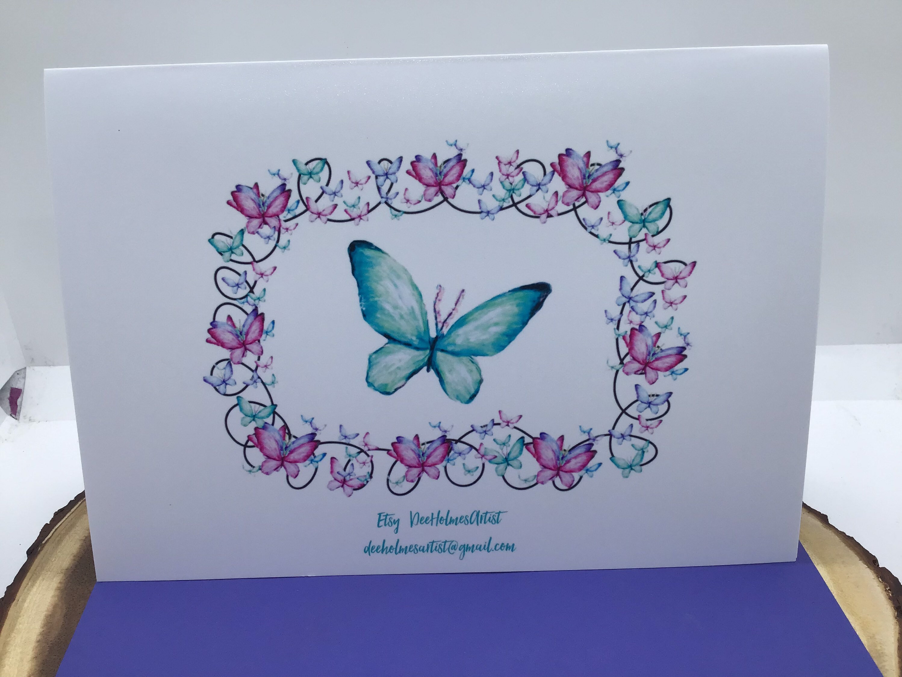 Sister Birthday Card A5 Greeting Card With Beautiful Holographic Pink ...
