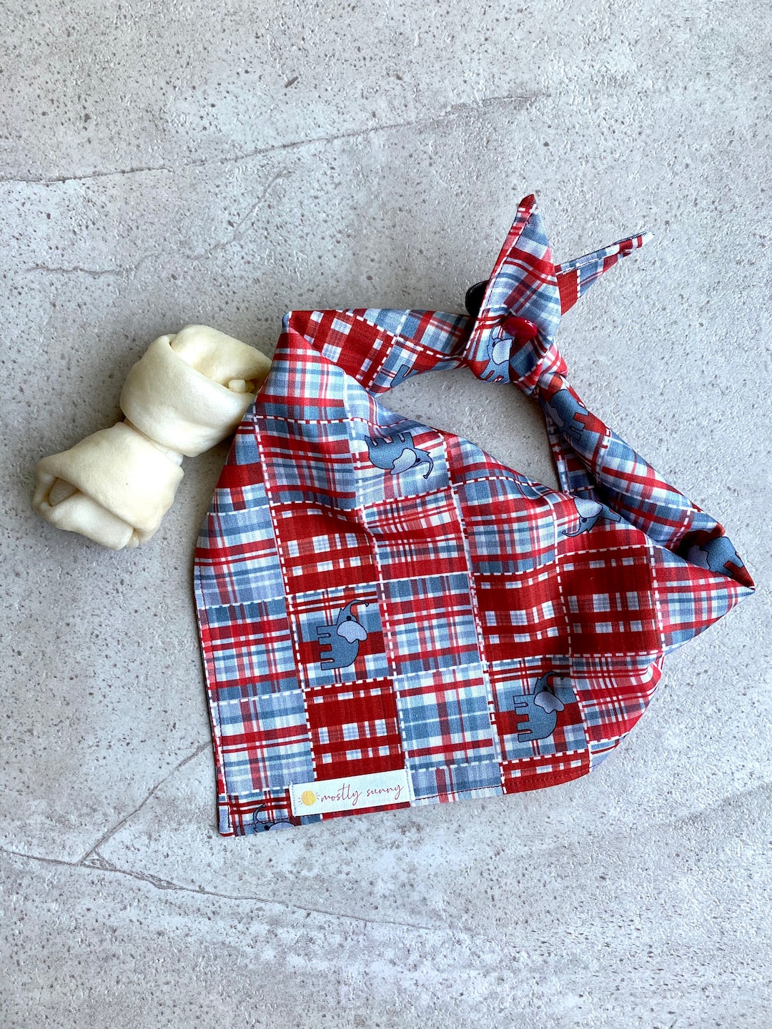 Alabama Dog Bandana, Alabama Football Dog Bandana, Roll Tide Fans ...