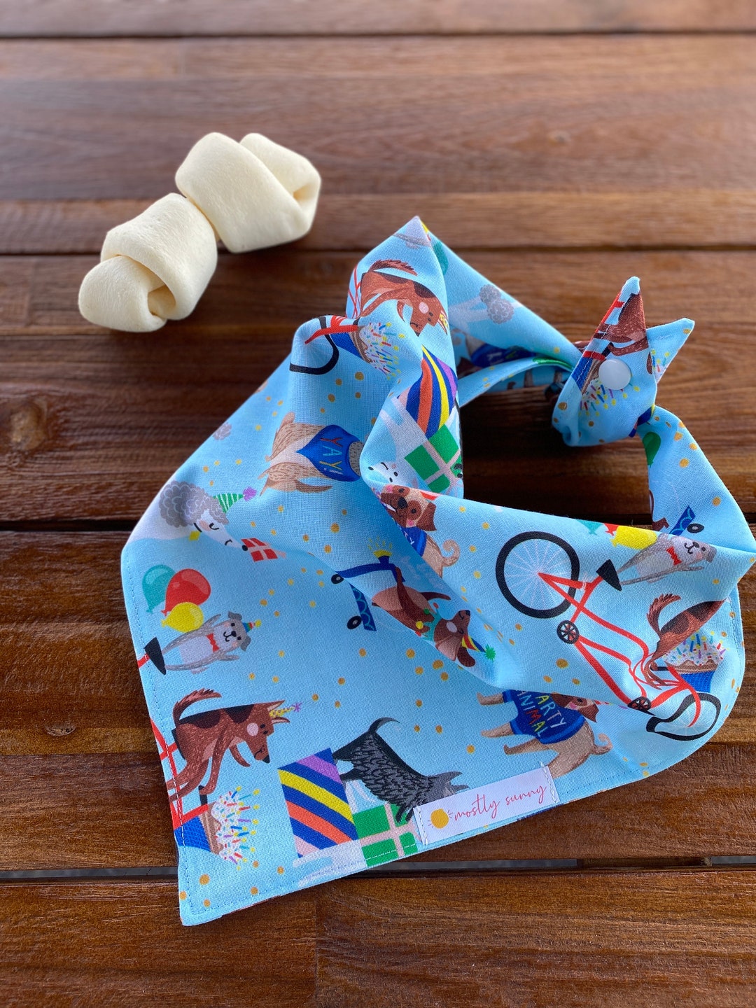 Birthday Dog Bandana, Party Animal Dog Bandana, Party Dog Bandana ...