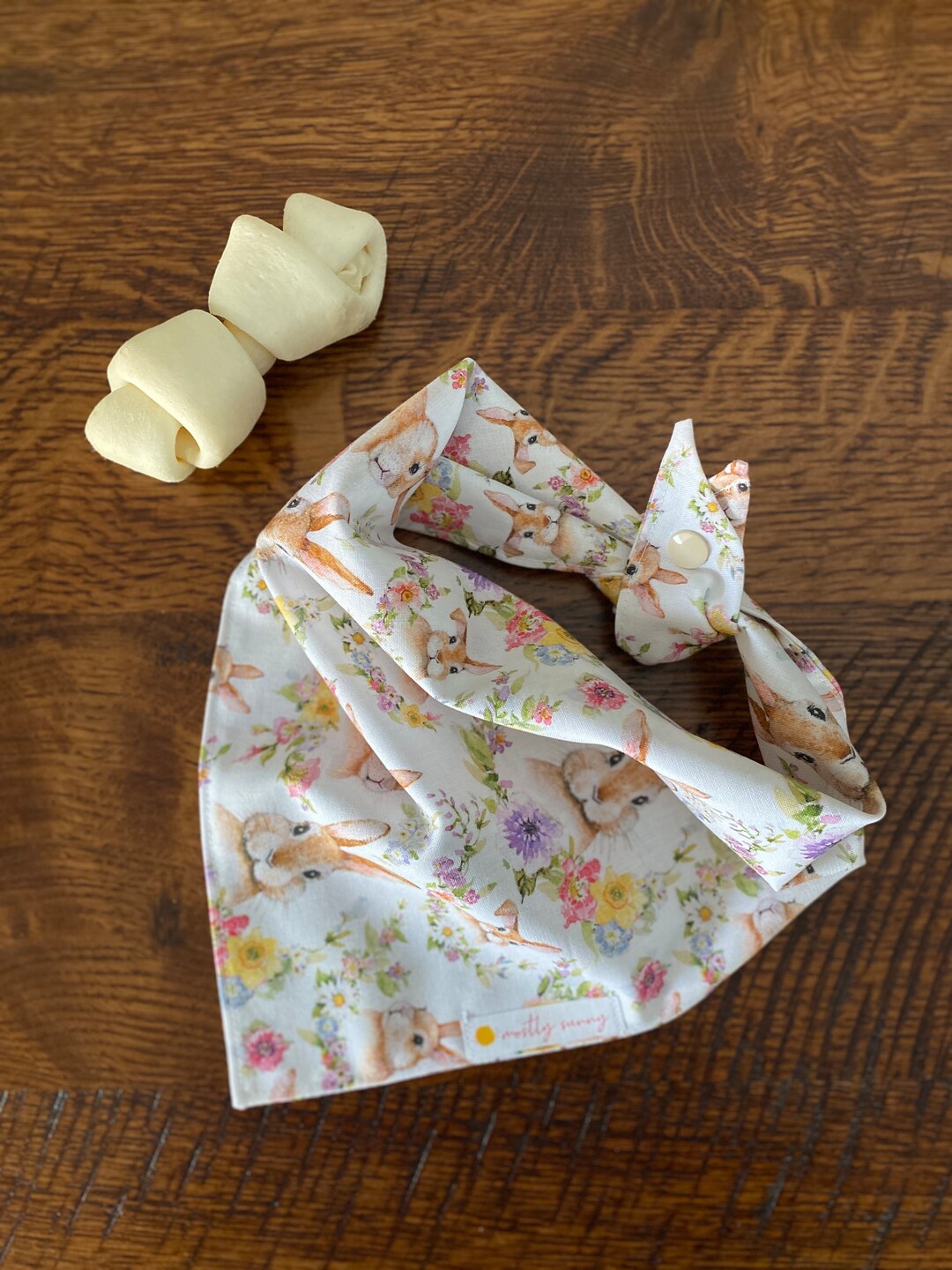 Easter Dog Bandana, Rabbit Dog Bandana, Bunny Dog Bandana, Spring ...