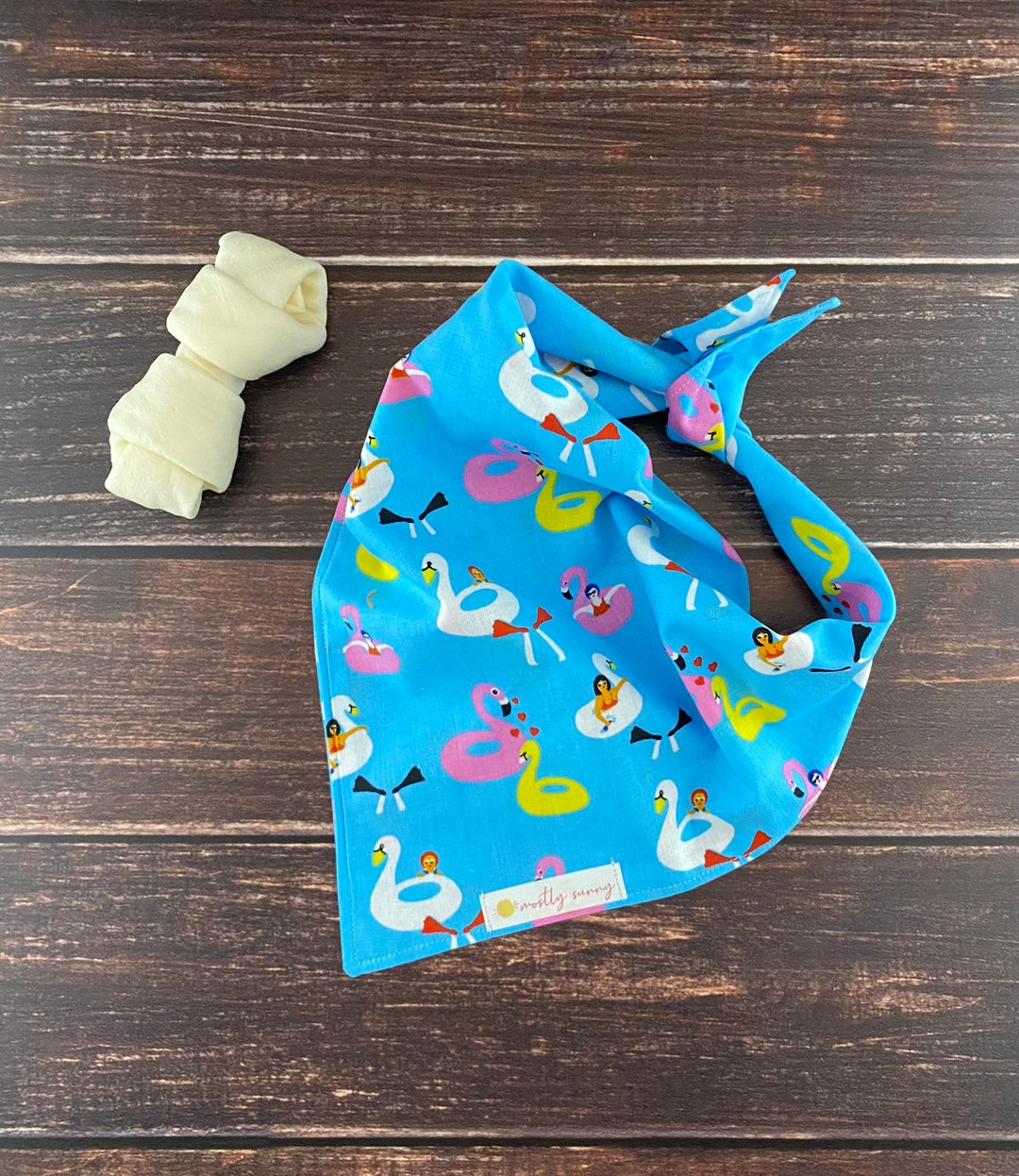 Pool Party Dog Bandana, Pool Float Dog Bandana, Pool Party, Summer Dog ...