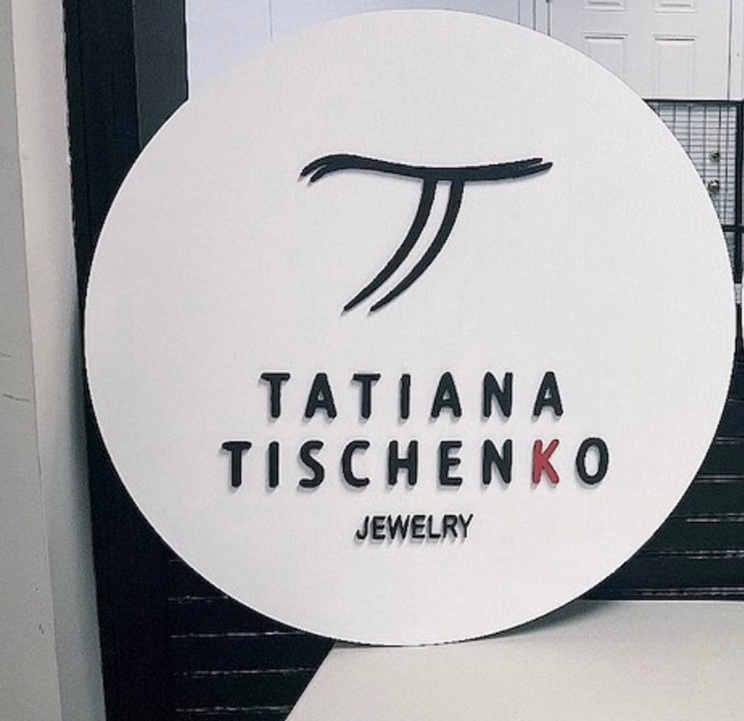 Custom Wooden Name Sign Business Name Sign Business Decor Logo Sign ...