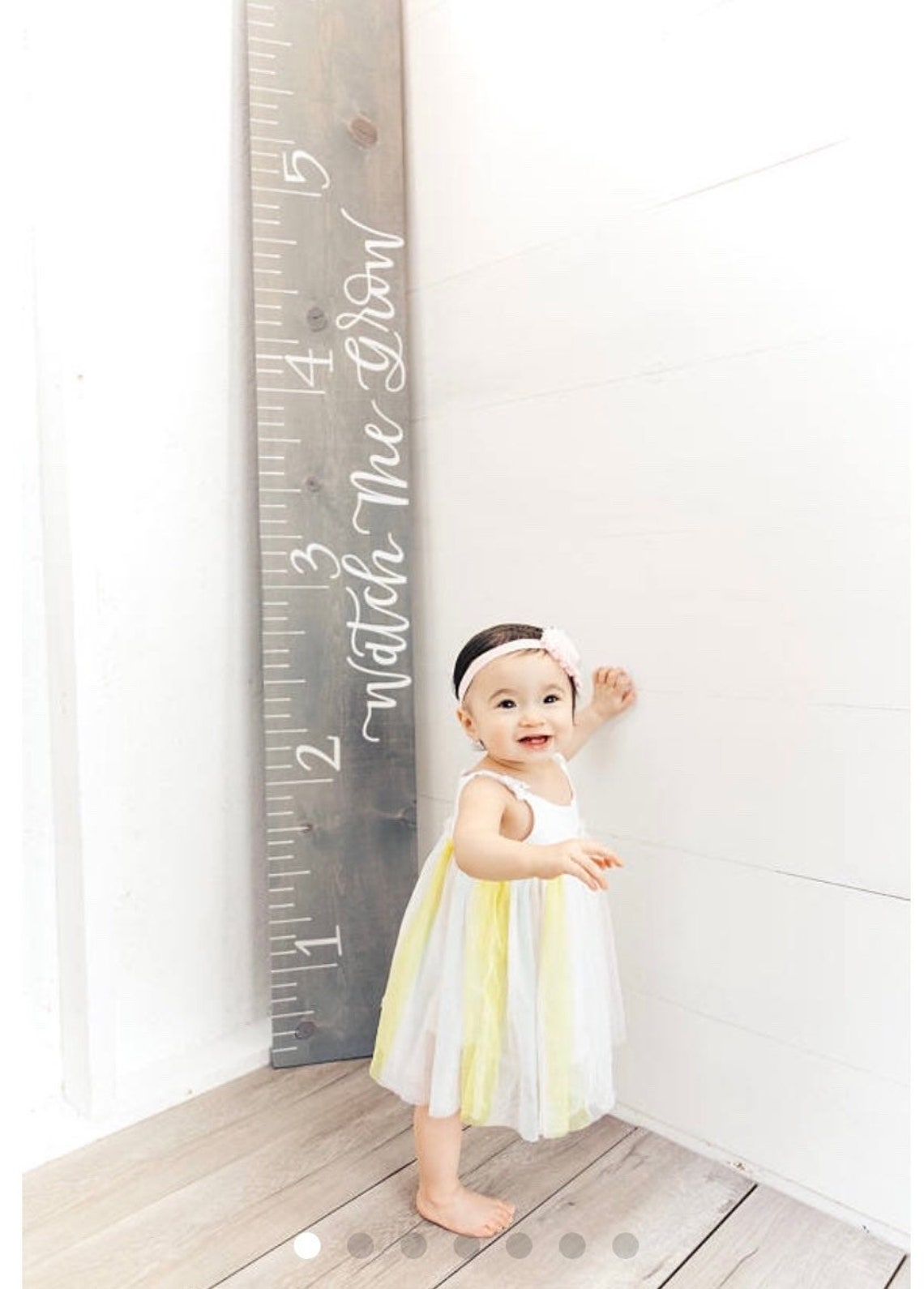 Giant Personalized Measuring Stick Growth Chart, Wooden Growth Chart ...