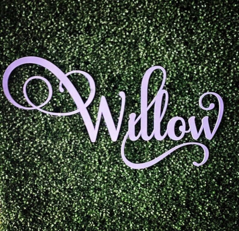 Name Cutouts for Nursery Wooden Letters Name Sign Nursery - Etsy