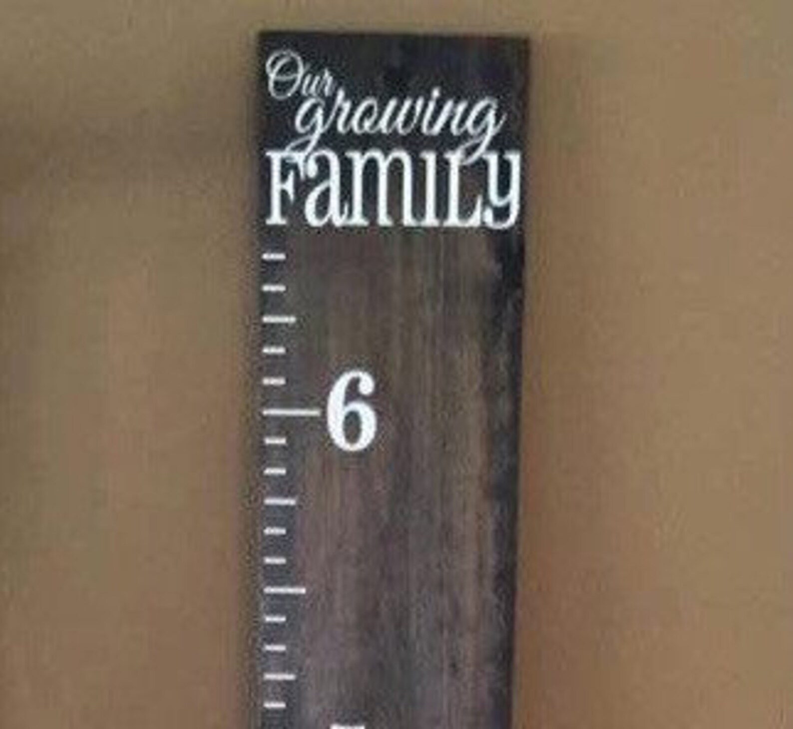 Giant Personalized Measuring Stick Growth Chart Wooden Growth - Etsy