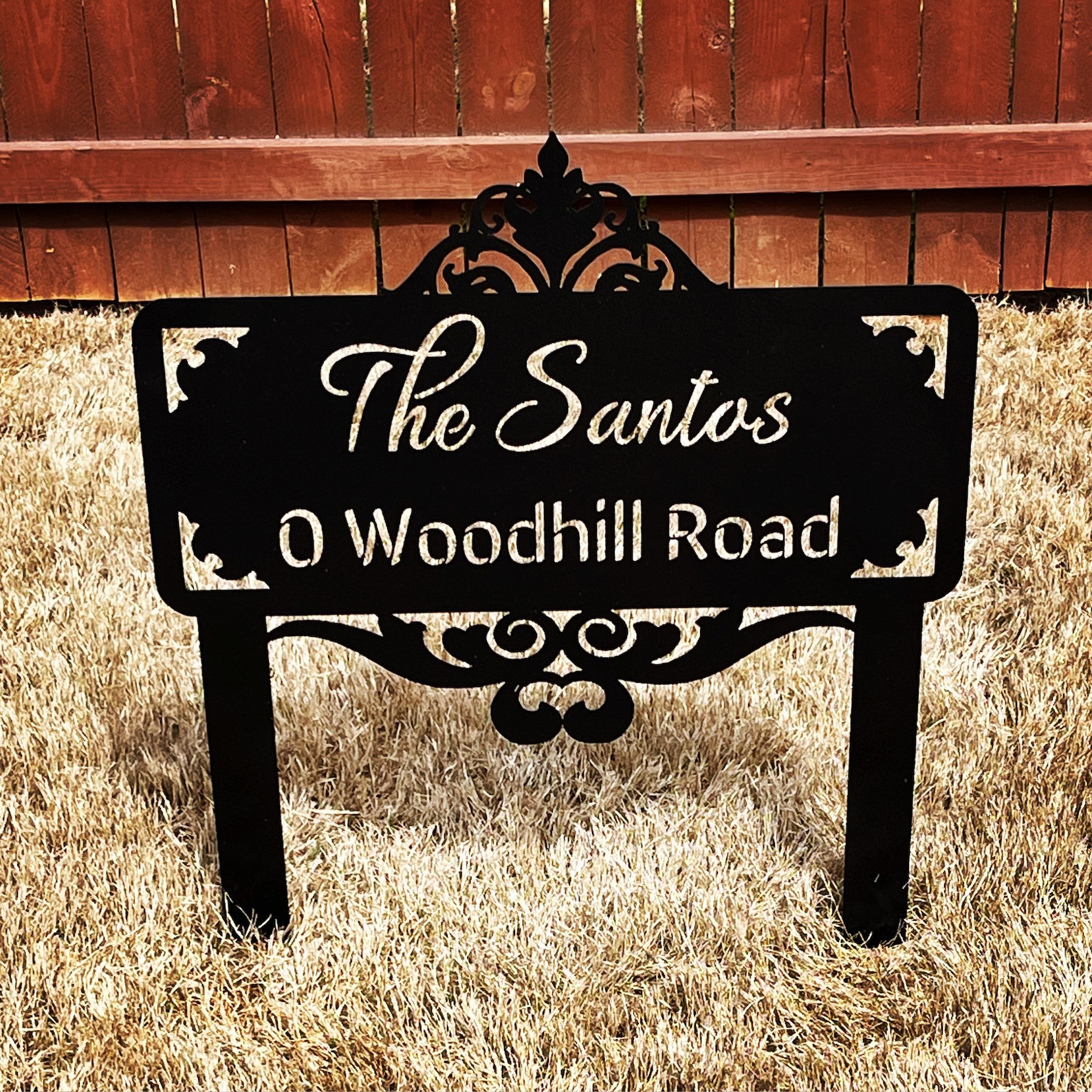 Custom Memorial Yard Sign | Personalized Stake | Remembrance ...