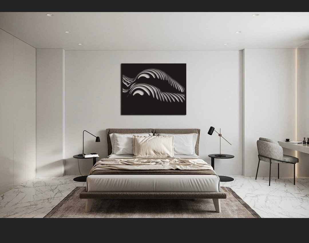 Female Figure Wall Decor Wooden Wall Art Home Art Wooden Female Figure ...