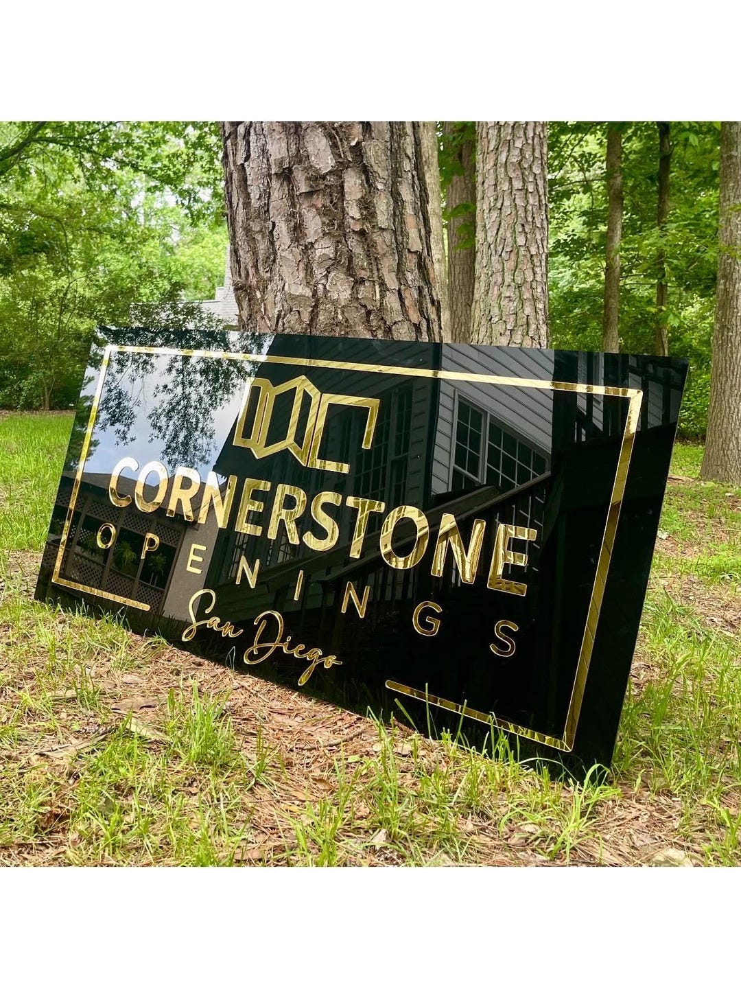 3D Business Logo Sign: Custom Laser Cut Baltic Birch or Acrylic - Etsy