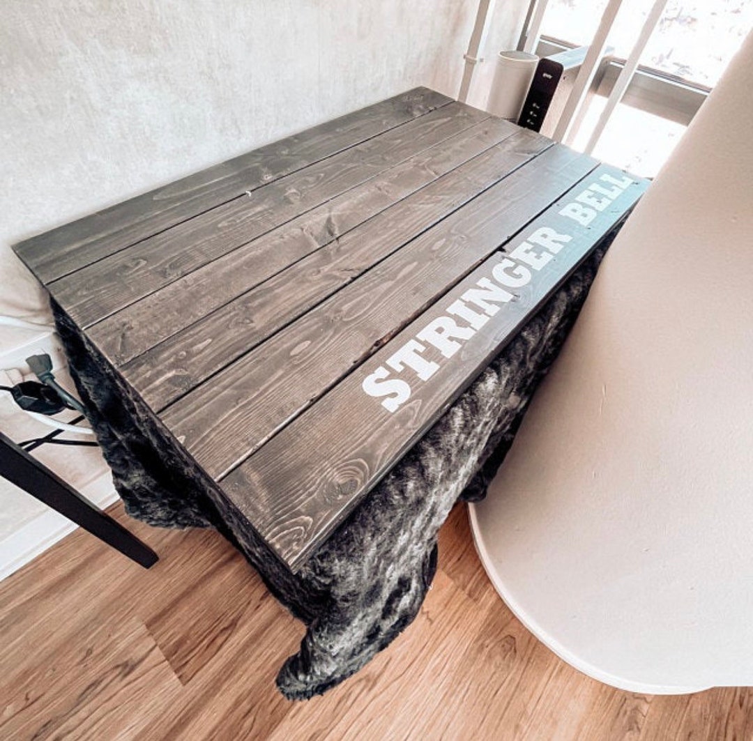 Dog Kennel Wood Table Top Dog Kennel Cover Farmhouse Dog Kennel Top Dog ...