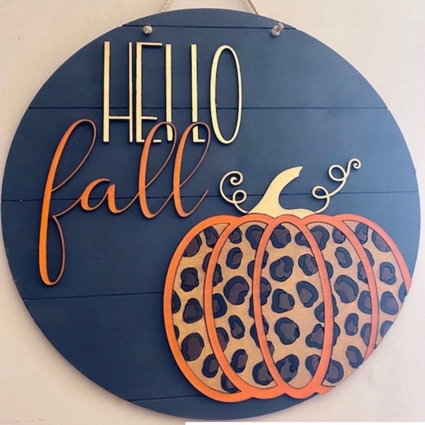 Fall Door Decor - Etsy