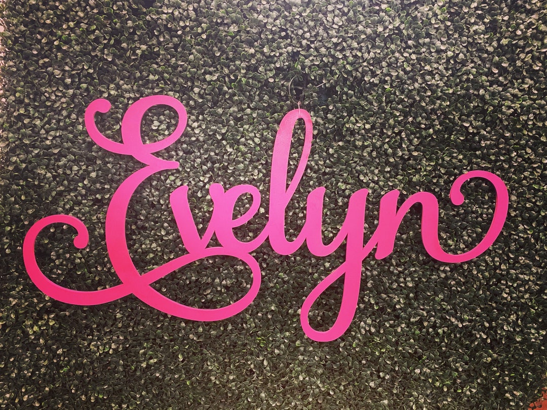 Custom Wooden Name Sign Nursery Name Sign Nursery Decor Baby Name Sign ...