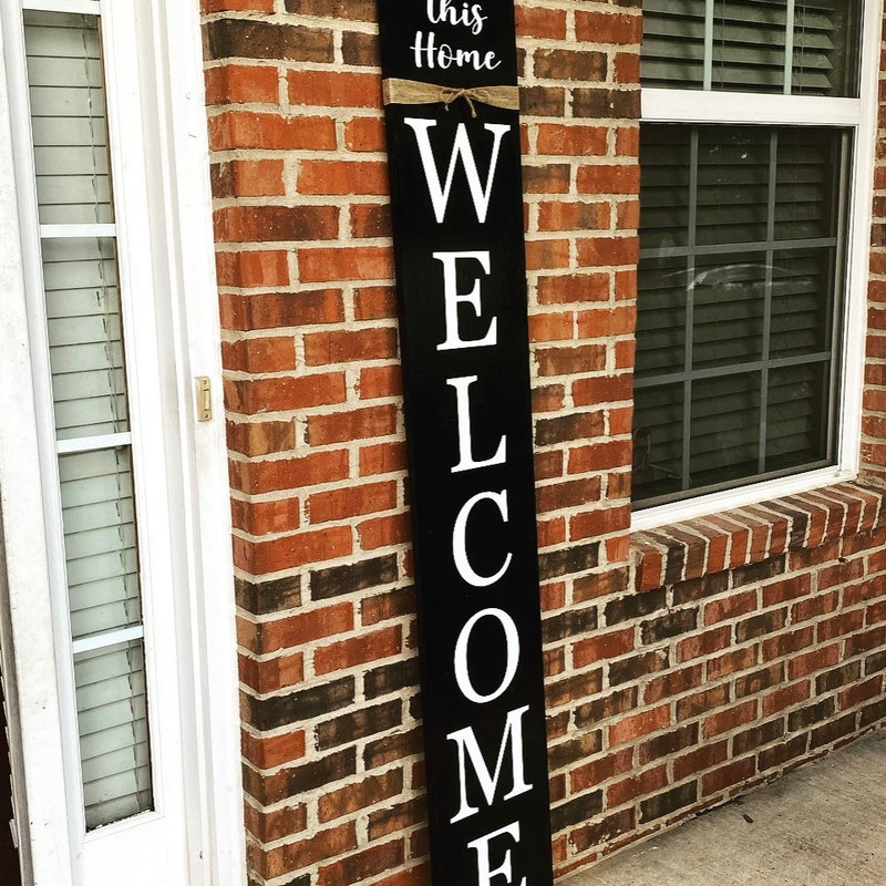 Welcome Sign Front Door - Etsy