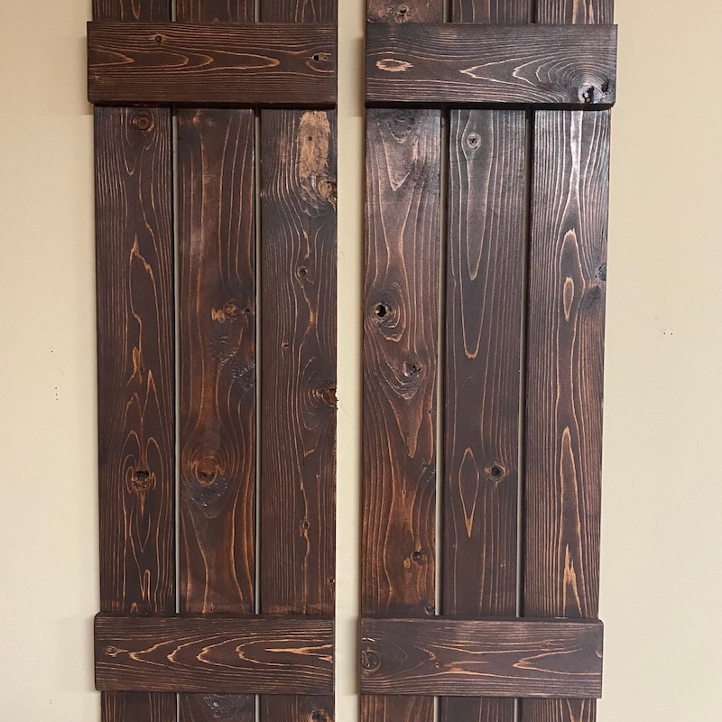 Rustic Shutters - Etsy