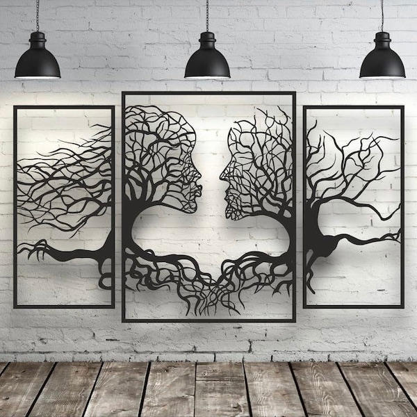 3 Panel Wall Art - Etsy