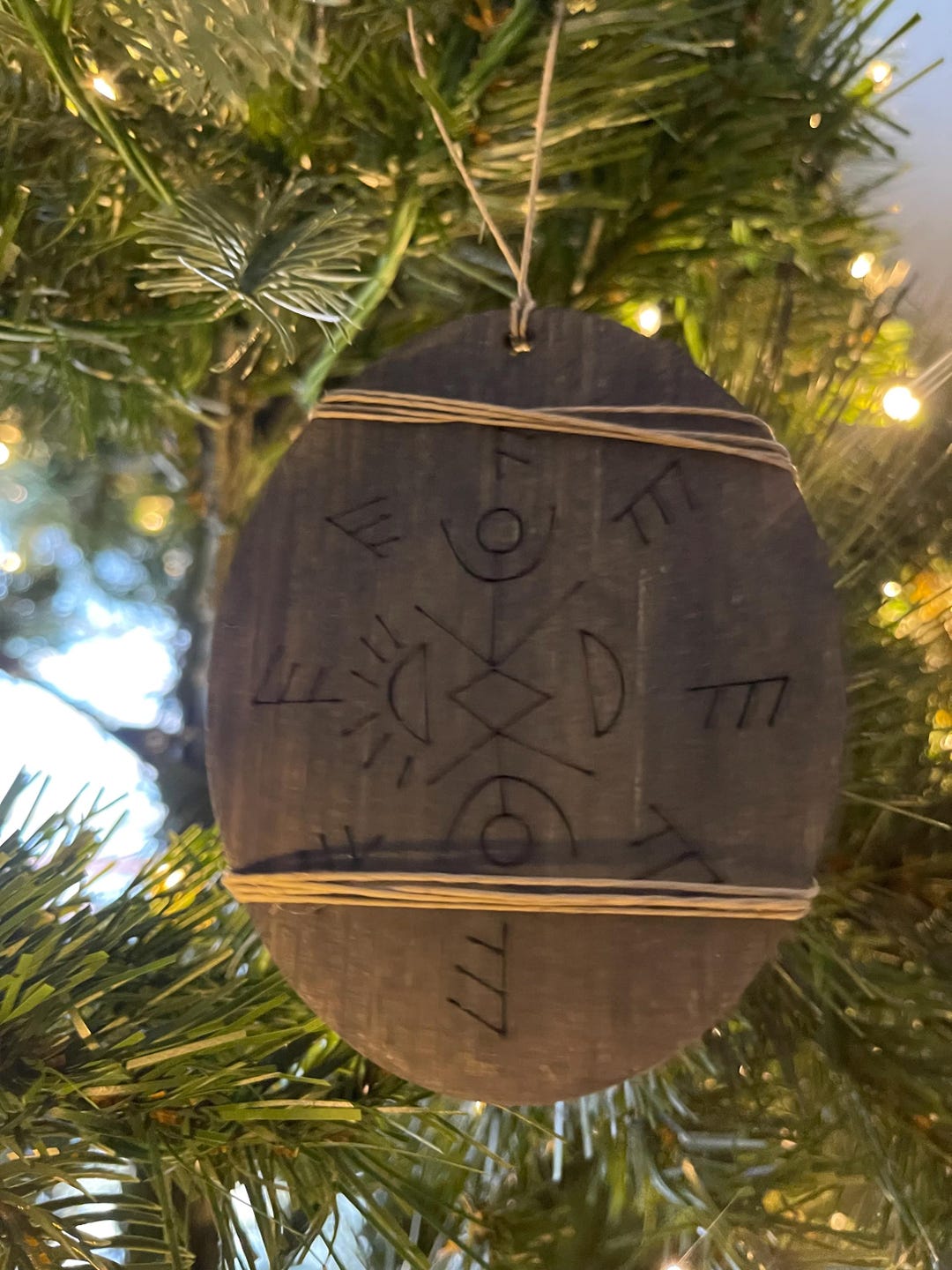 Engraved Talisman Ornament: Inspired by From TV Series, Replica Prop - Etsy