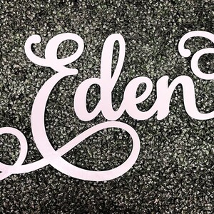 Custom Laser Cut Wooden Name Sign: Nursery Decor - Etsy