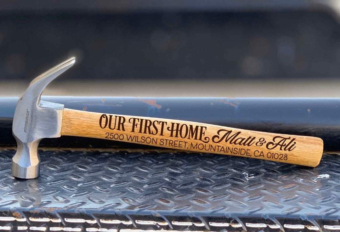 Laser Engraved Hammer, Personalized Hammer for Husband, Hammer Gift for ...