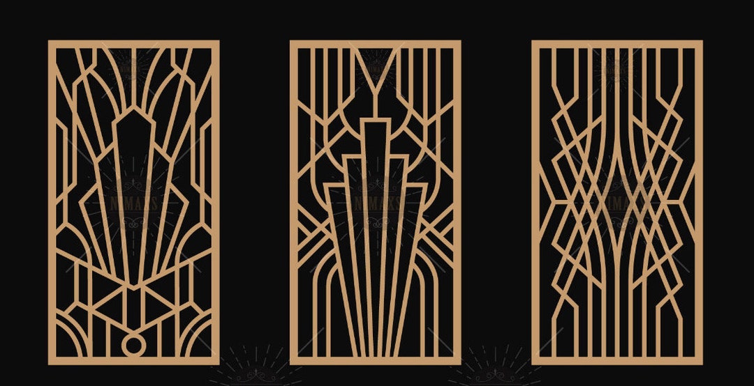 Abstract Art Panels Wood Metal Wall Art, Abstract Wall Decor, Wood Wall ...