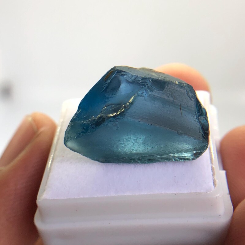 Rough Blue Topaz - Etsy