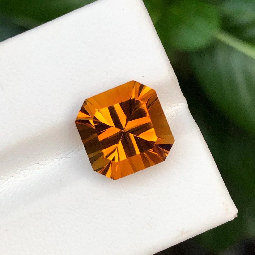 Palmeira Citrine Custom Cut Octagon, 10 X 10 MM Citrine Octagon ...
