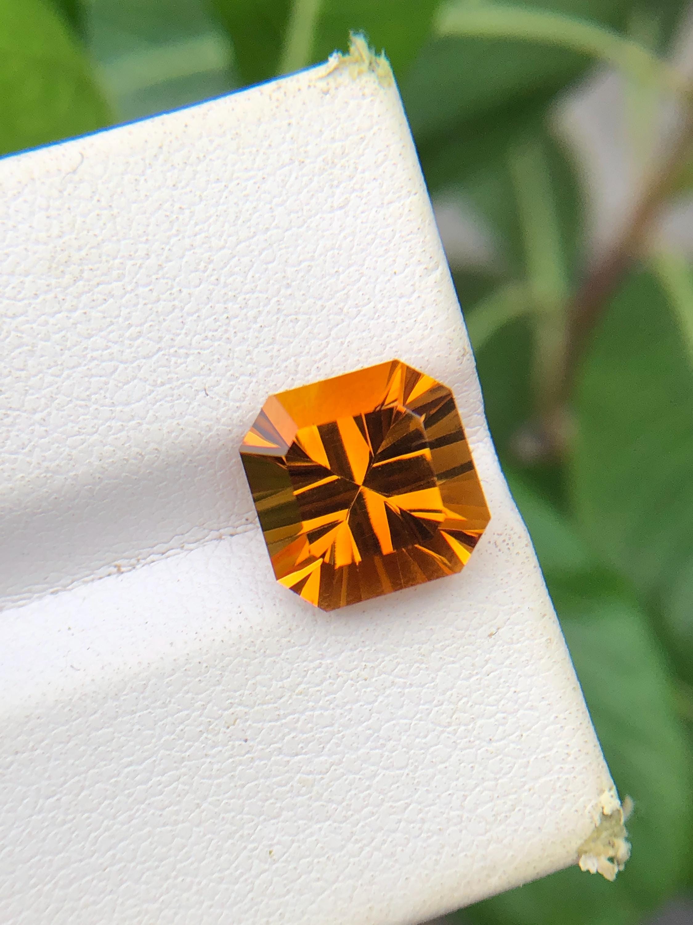 Palmeira Citrine Custom Cut Octagon, 10 X 10 MM Citrine Octagon ...