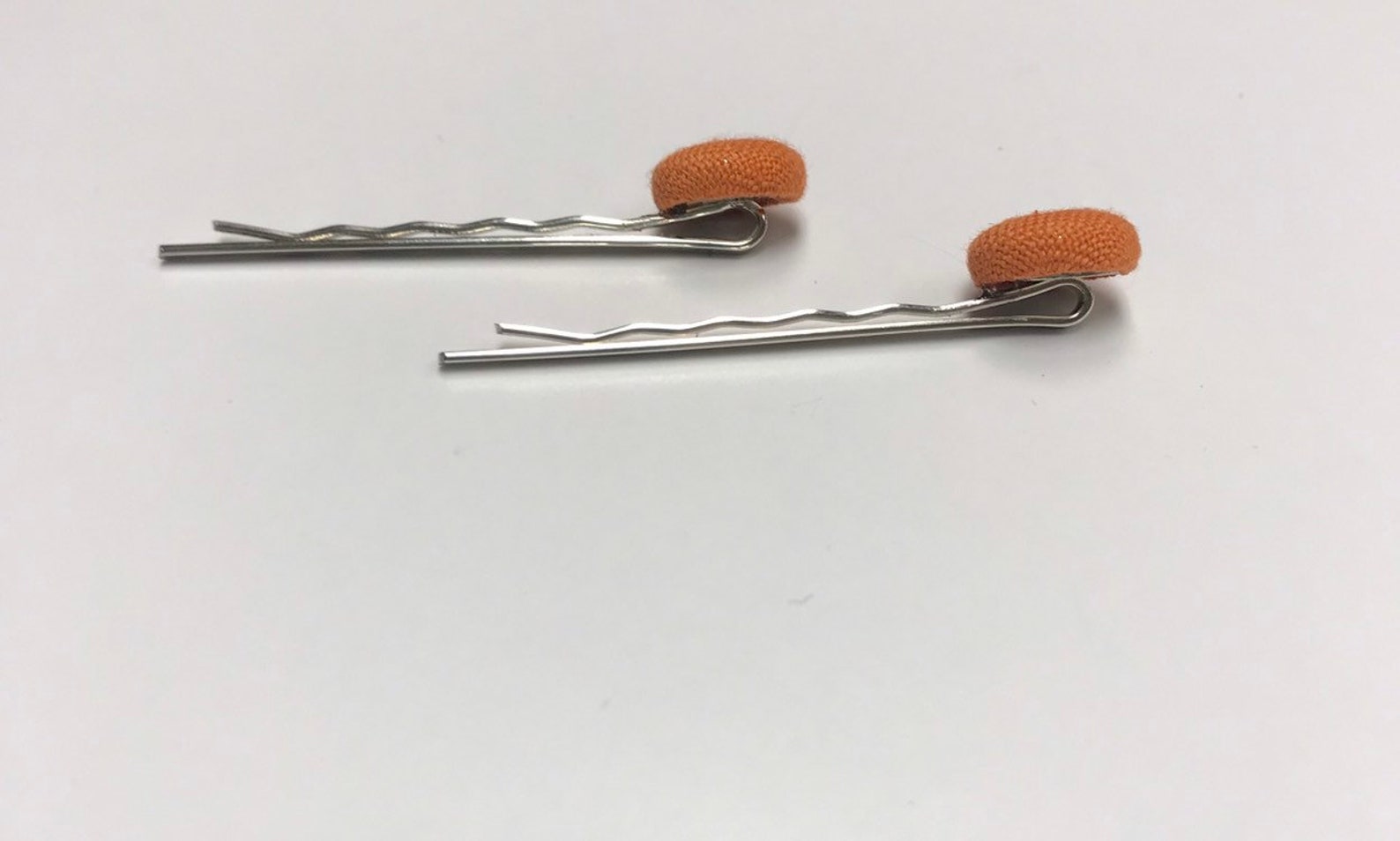 Rustic Hair Pins, Orange Hair Clip, Autumn Hair Pins, Girls Hair ...