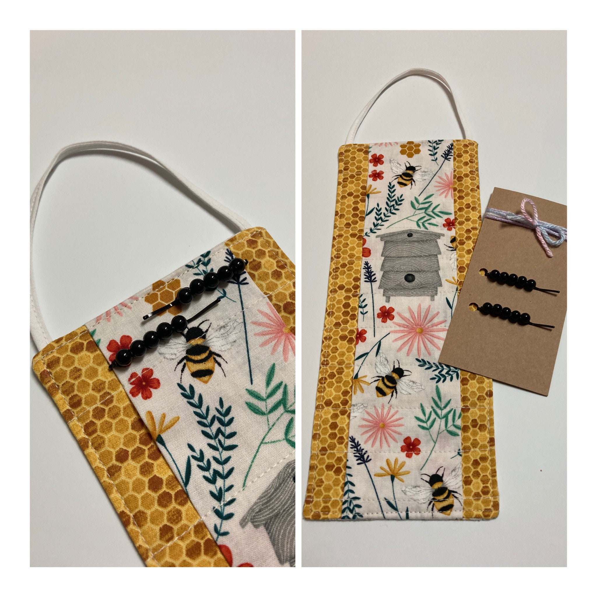 Hair clip storage organizer for women Bobby pin holder hair | Etsy