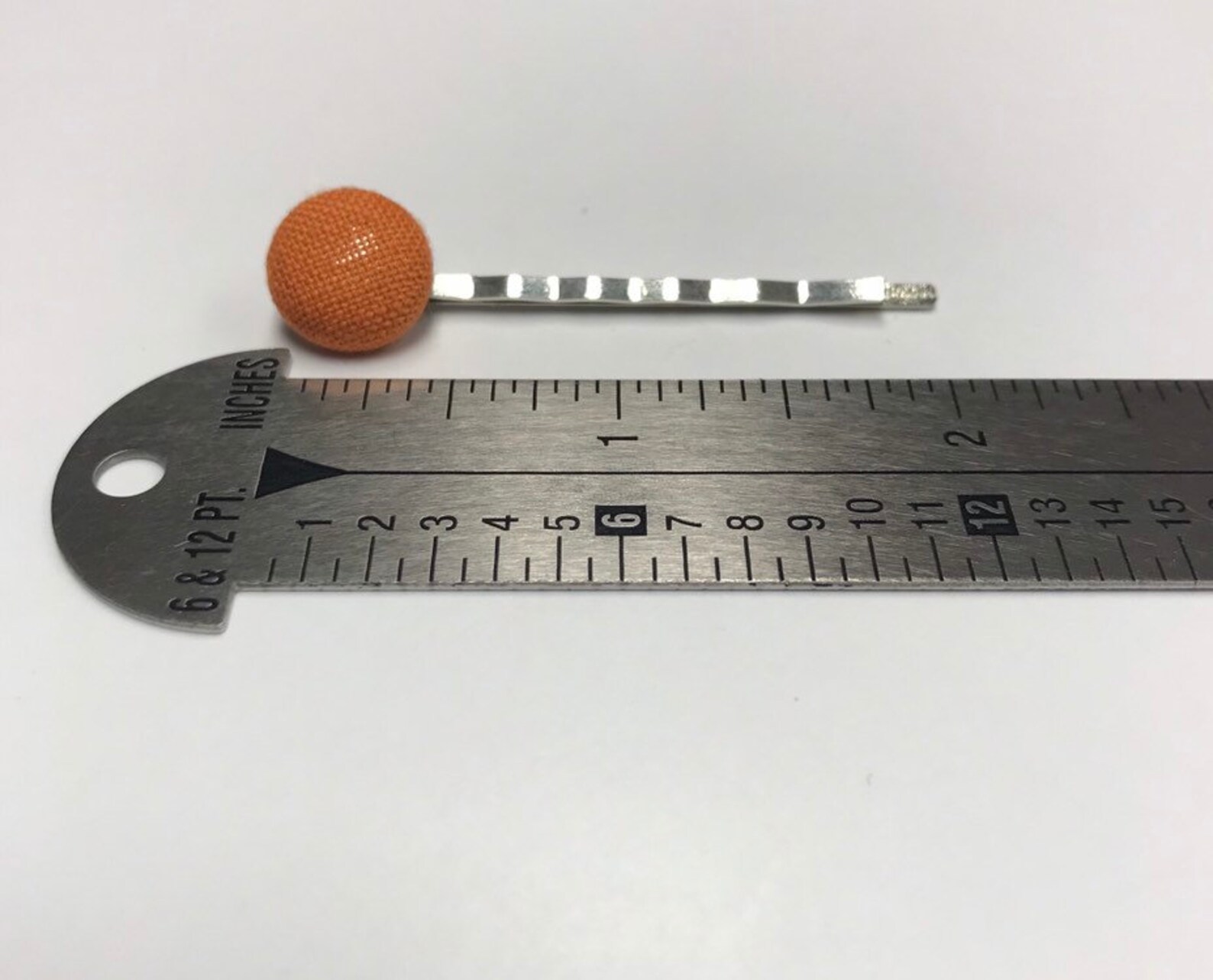 Rustic Hair Pins, Orange Hair Clip, Autumn Hair Pins, Girls Hair ...