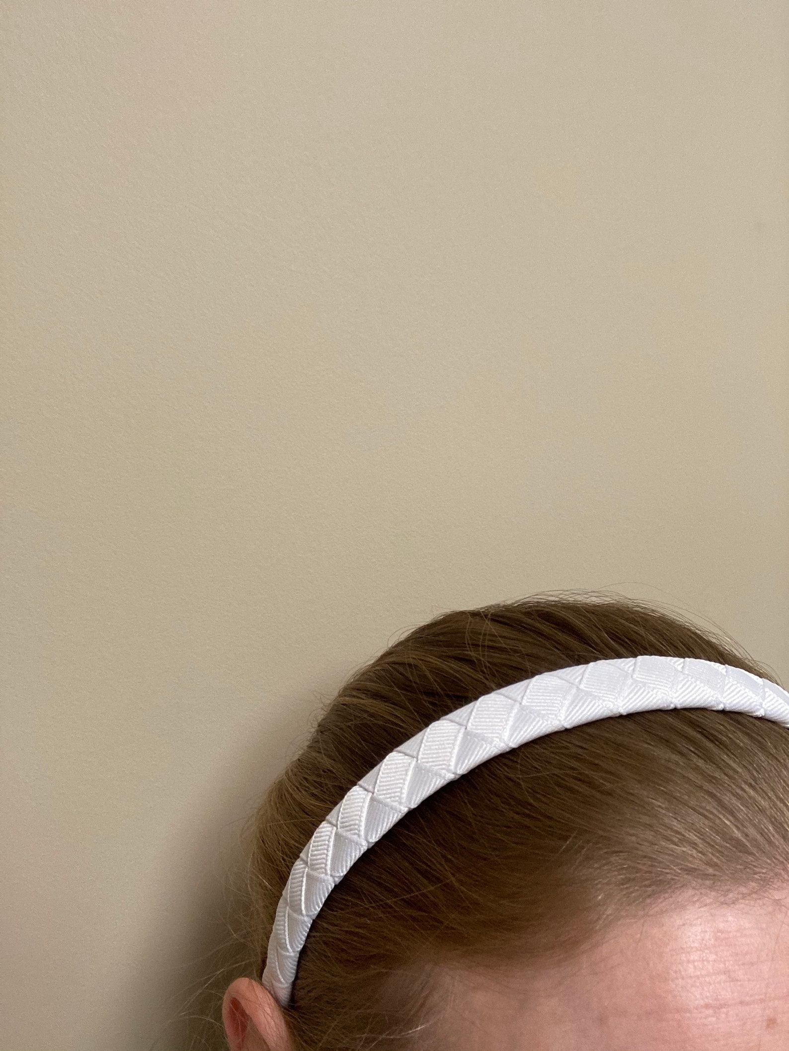 Two Piece Set, Polka Dot Headband, Solid Headband, Matching Headband ...