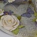 Wall Clock Romantic Style With Roses - Etsy