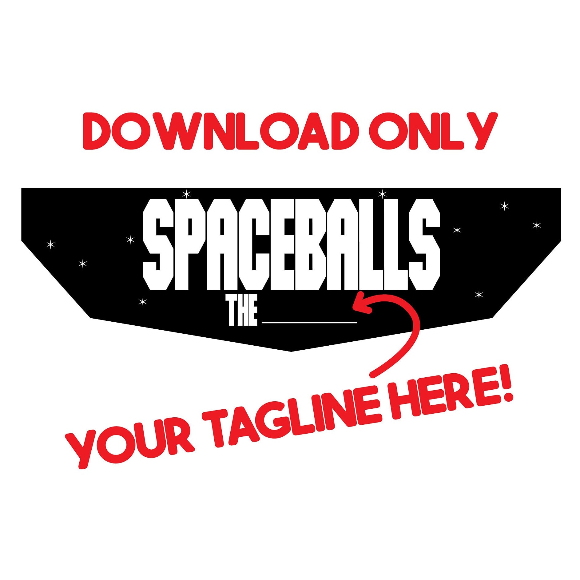 Spaceballs: the Custom Image! Download Only - Etsy