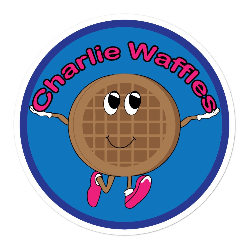 Charlie Waffles Sticker - Etsy